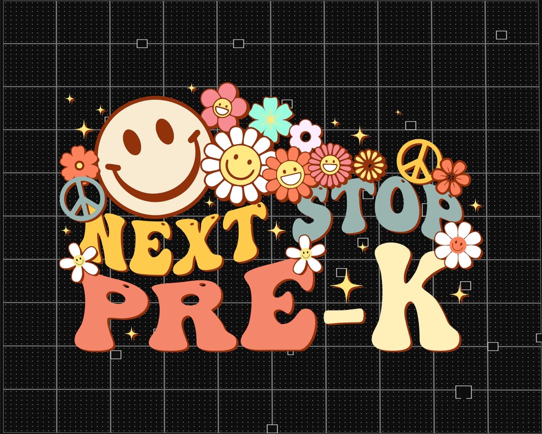 Next Stop Pre-k Png Pre-k Grade Groovy Png Pre-k Grade Png - Etsy