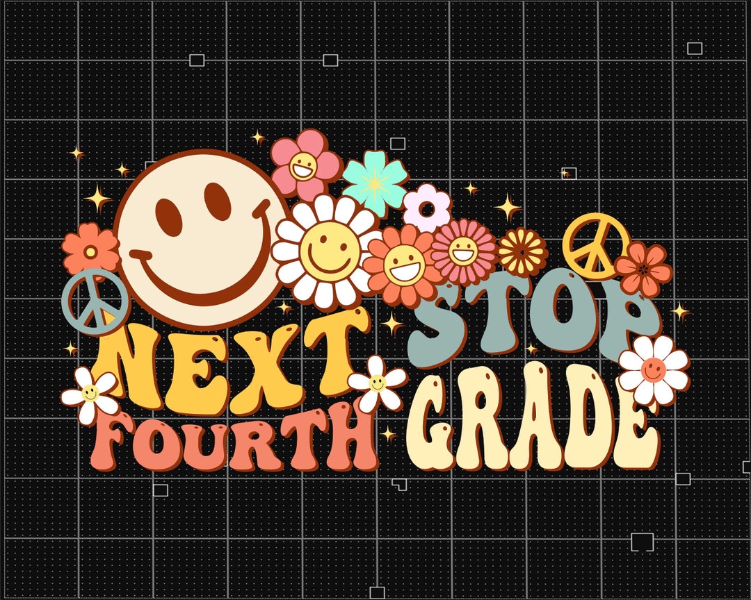 Next Stop vierte Klasse Png vierte Klasse Lächeln Gesicht - Etsy.de