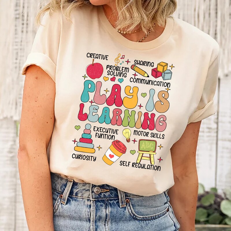 Play is Learning Svg - Etsy