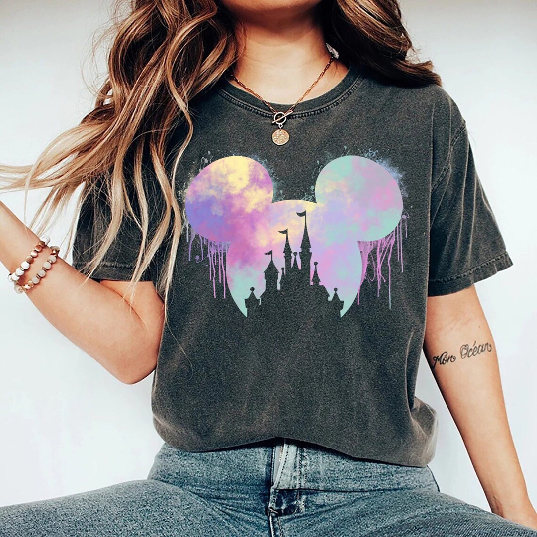 Magical Castle Shirt, Magic Kingdom Family Shirt,watercolor Castle ...