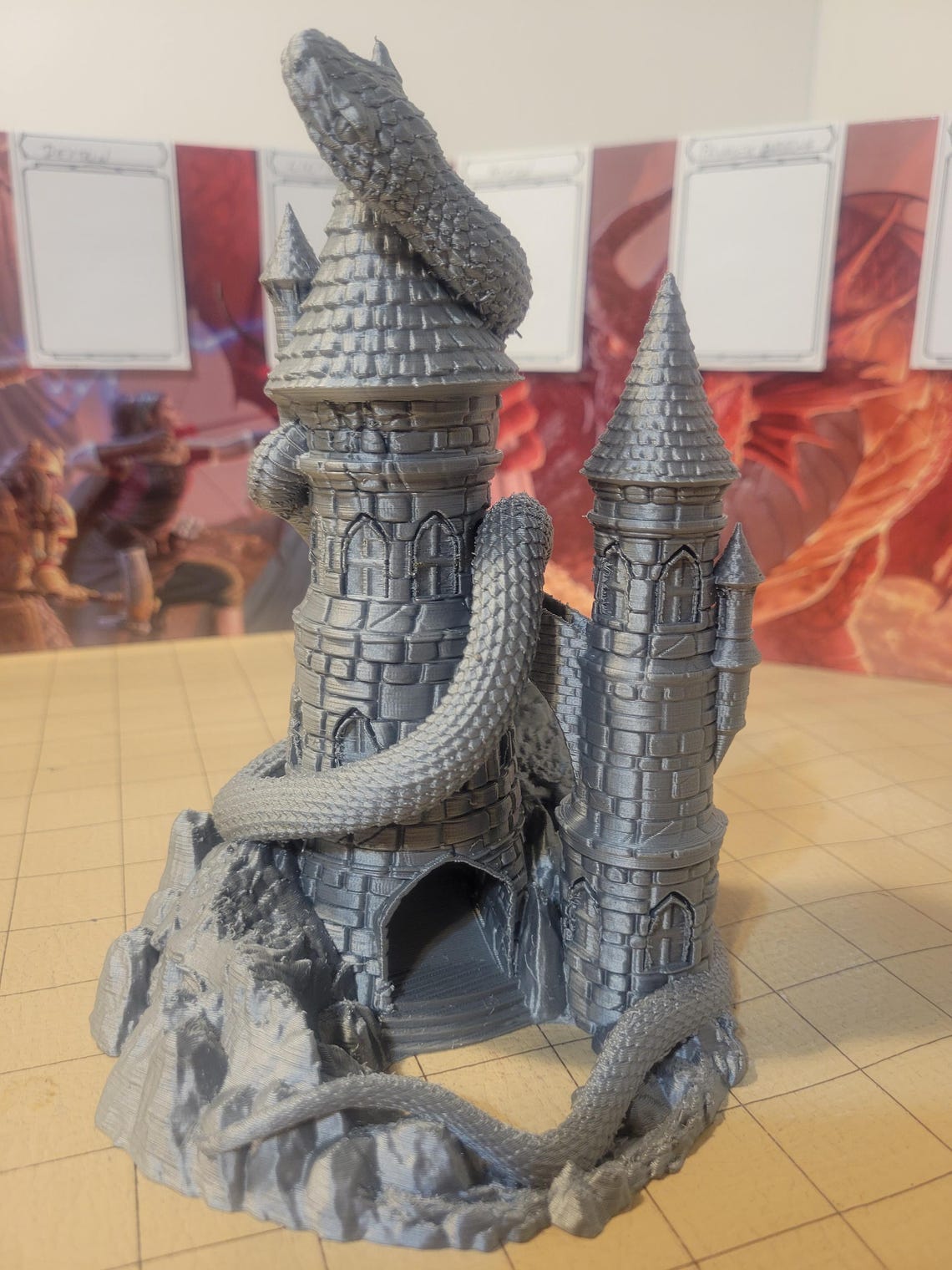 Serpentine Dice Tower - Etsy