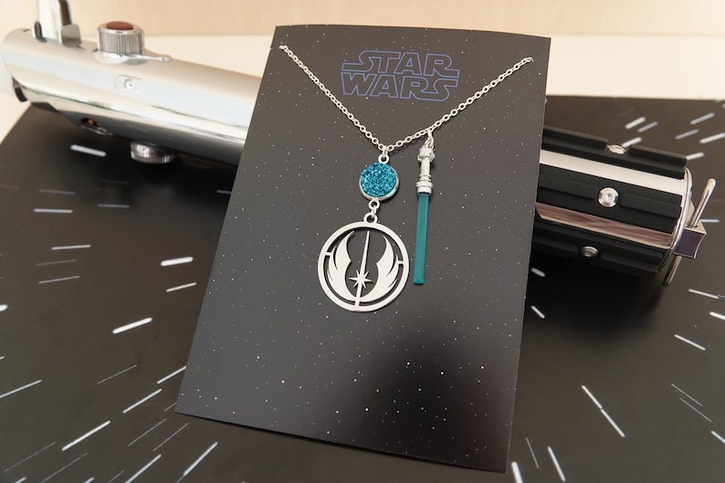 Star Wars Jedi Order Rebel Alliance Sith Necklace With Hand - Etsy