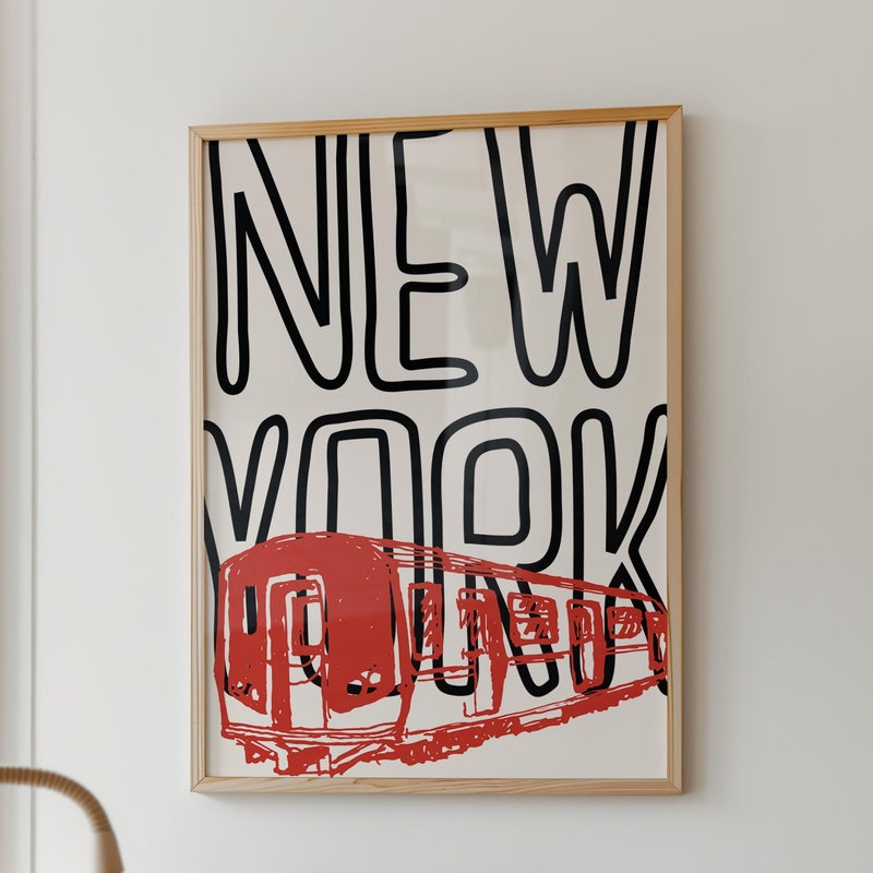 Subway Poster - Etsy