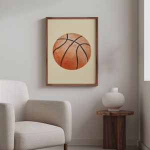 Basketball Wall Art Set - 3 Printable Prints - Sports Wall Decor ...