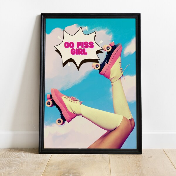 Go Piss Girl - Etsy