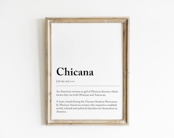 Chicana Art Print - Etsy