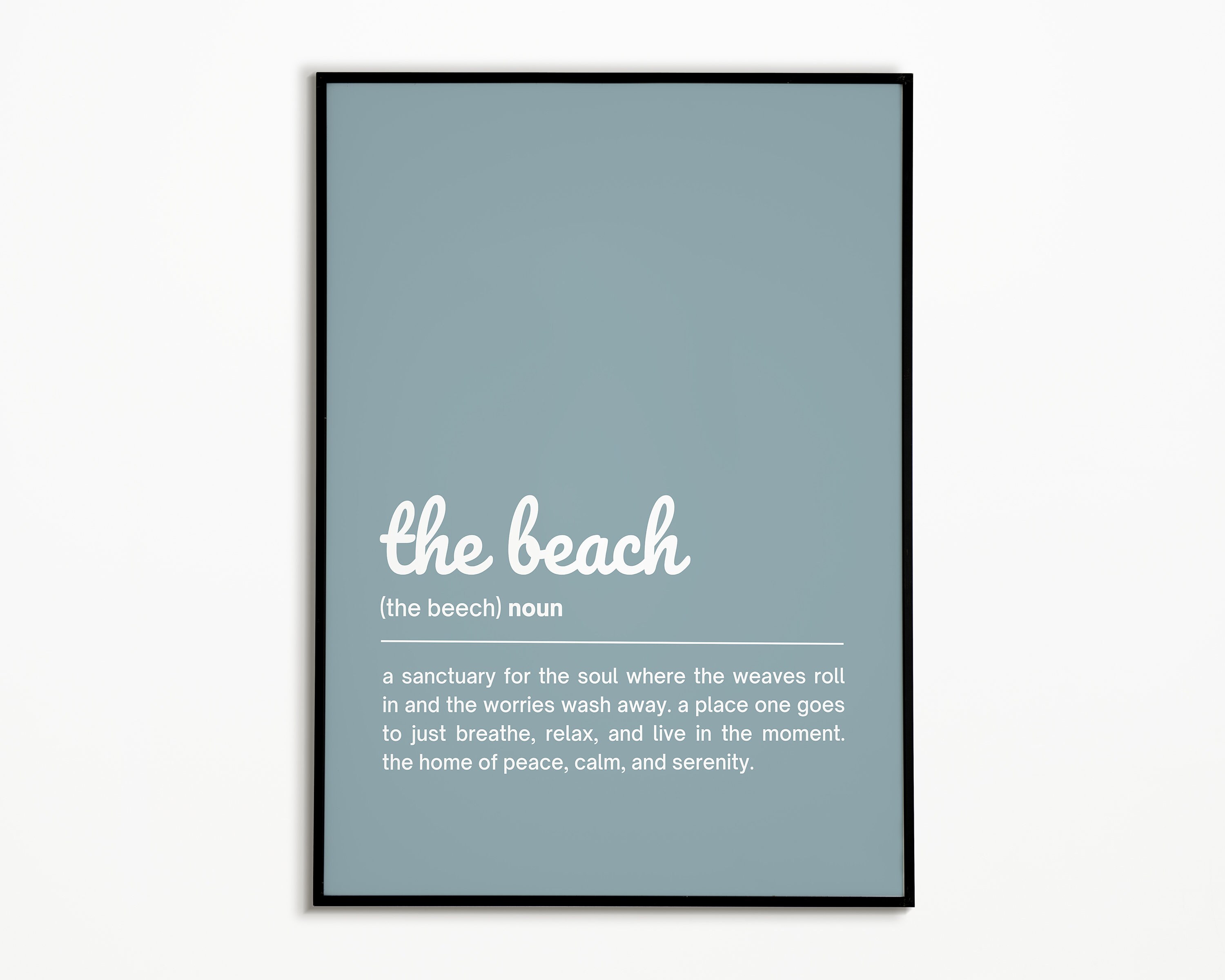Beach Definition Print Beach House Decor Beach House Sign Beach House ...