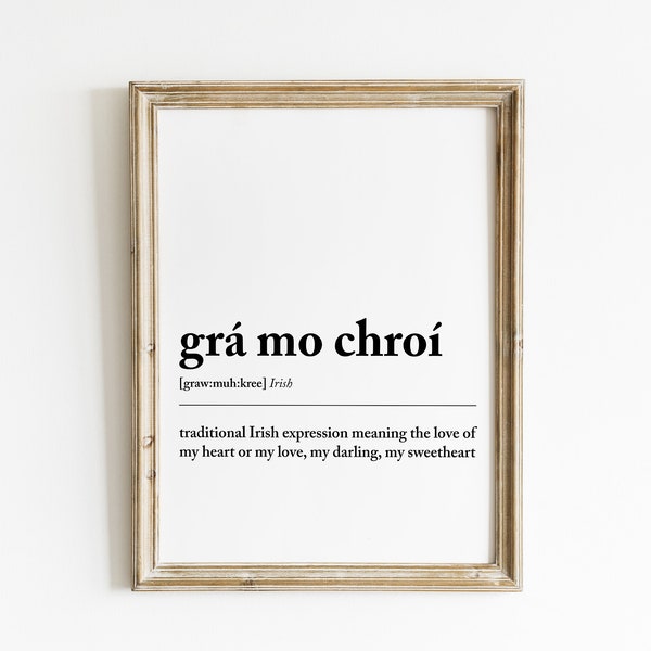 Irish Language - Etsy