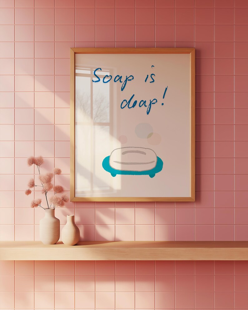 Bathroom Quote Prints Set: Minimalist Modern Art (digital Download) - Etsy