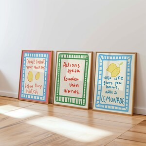 When Life Gives You Lemons Make Lemonade Wall Art - Fun Motivational ...