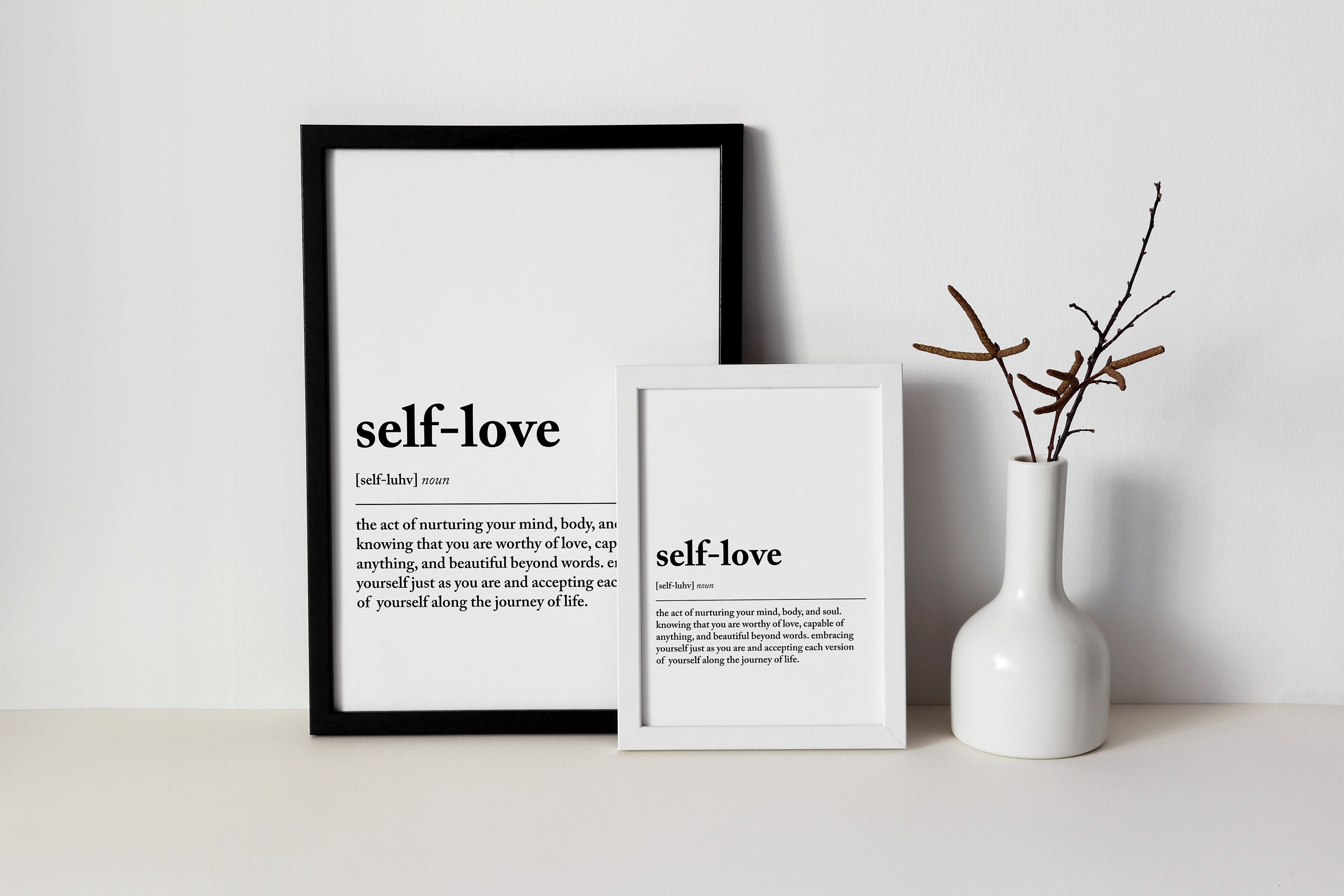 Self Love Definition Print Self Love Wall Art Definition Print ...