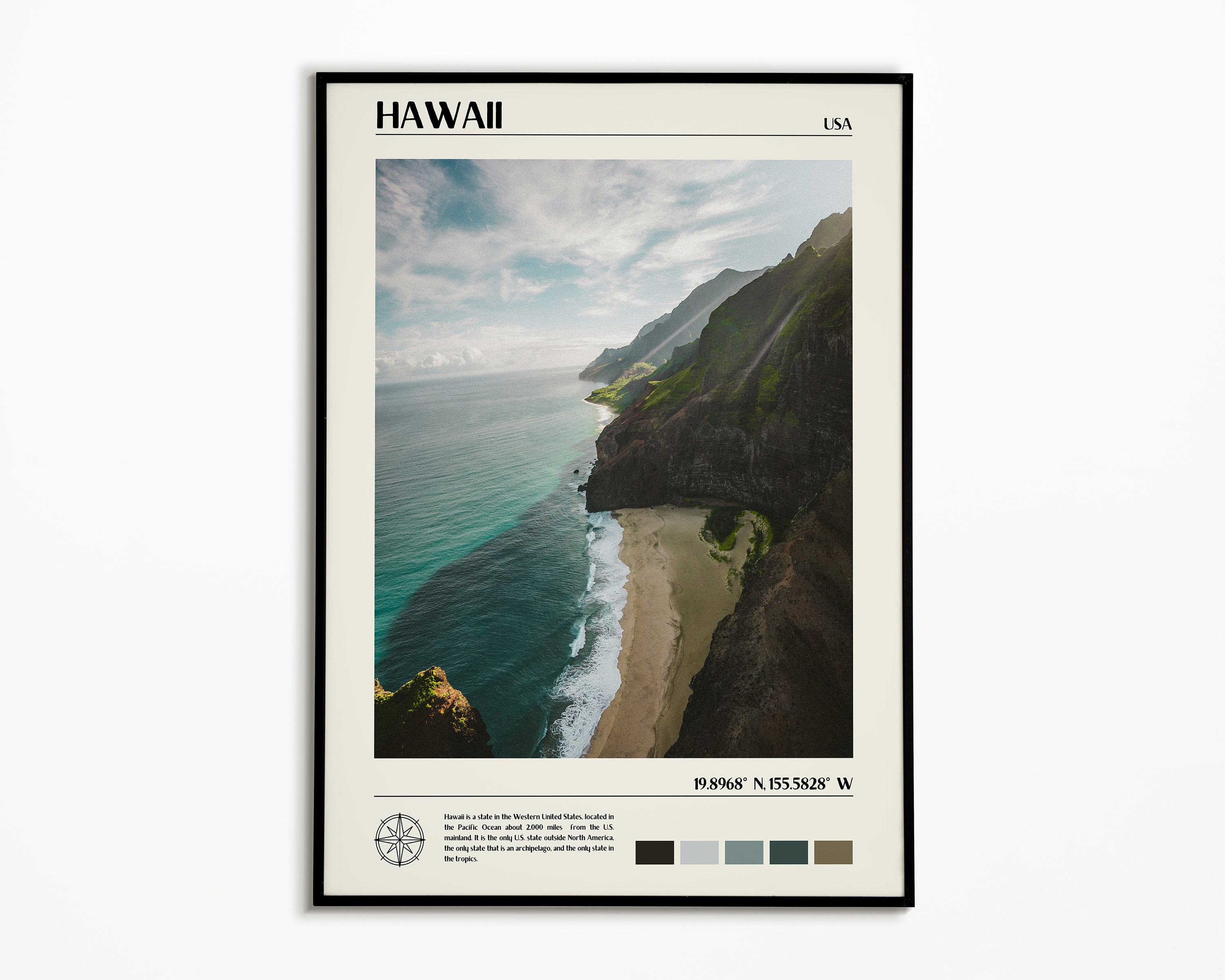 Hawaiian Brochure Backgrounds