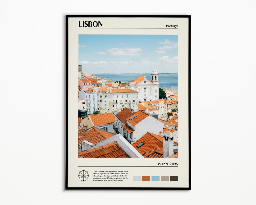Lisbon Print, Lisbon Art, Lisbon Poster, Lisbon Photo, Lisbon Wall ...