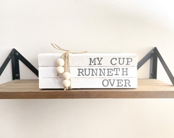 My Cup Runneth Over - Etsy