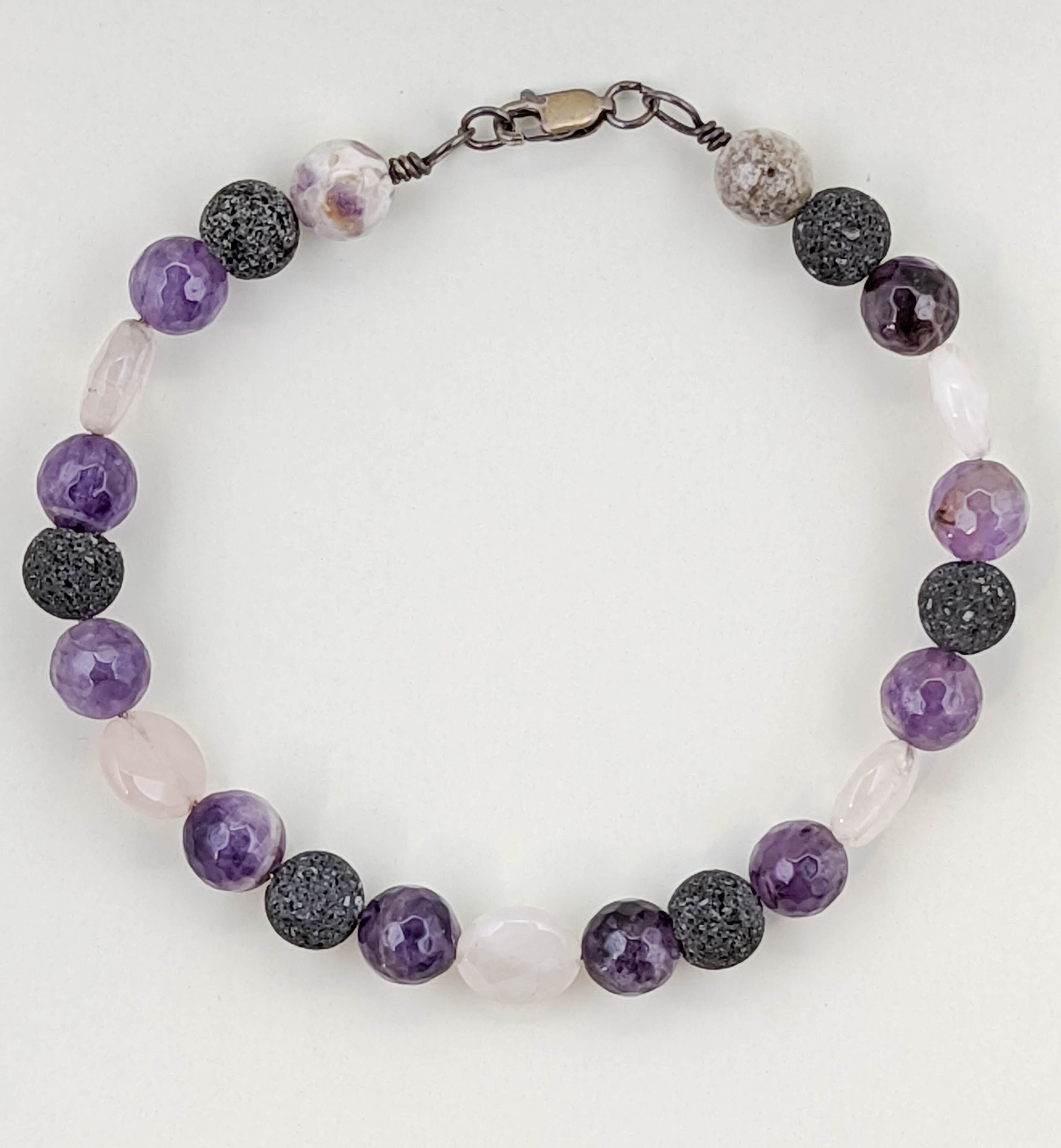 Aromatherapy Jewelry Gift Bracelet Bracelet Gemstone Bracelet Lava ...