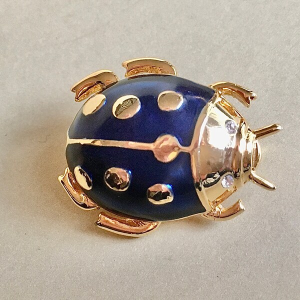 Ladybug Brooch - Etsy