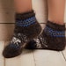 Natural Goat Wool Knee-high Socks, Knitted Warm Boot Socks, Fuzzy Comfy ...