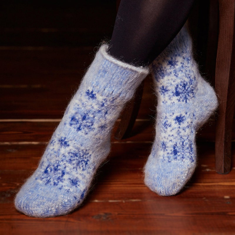 Angora Sock - Etsy