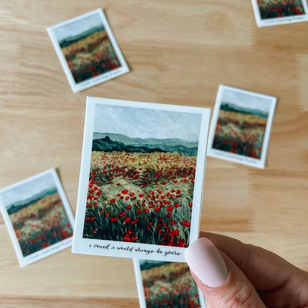 Acrylic Poppies - Etsy