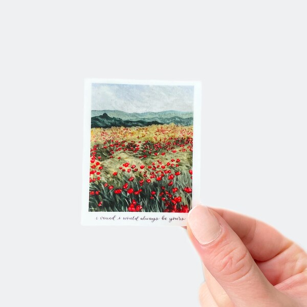 Acrylic Poppies - Etsy