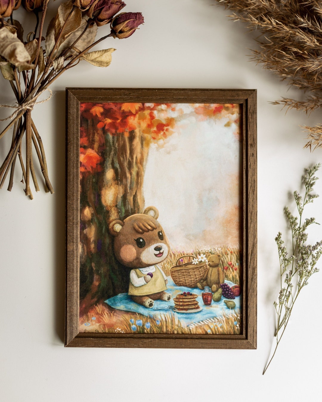 A5 // Animal Villager "maple" Illustration // Art Print, Poster - Etsy