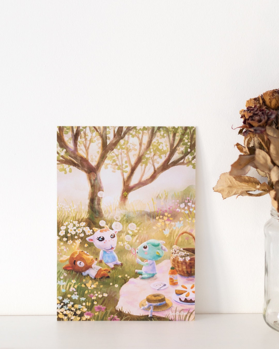 A5 // "picnic 'n Bubbles" Erik, Chevre, Sherb - Animal Villager ...