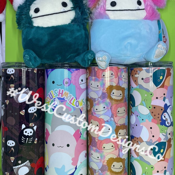 Squishmallow Tumbler Design - Etsy