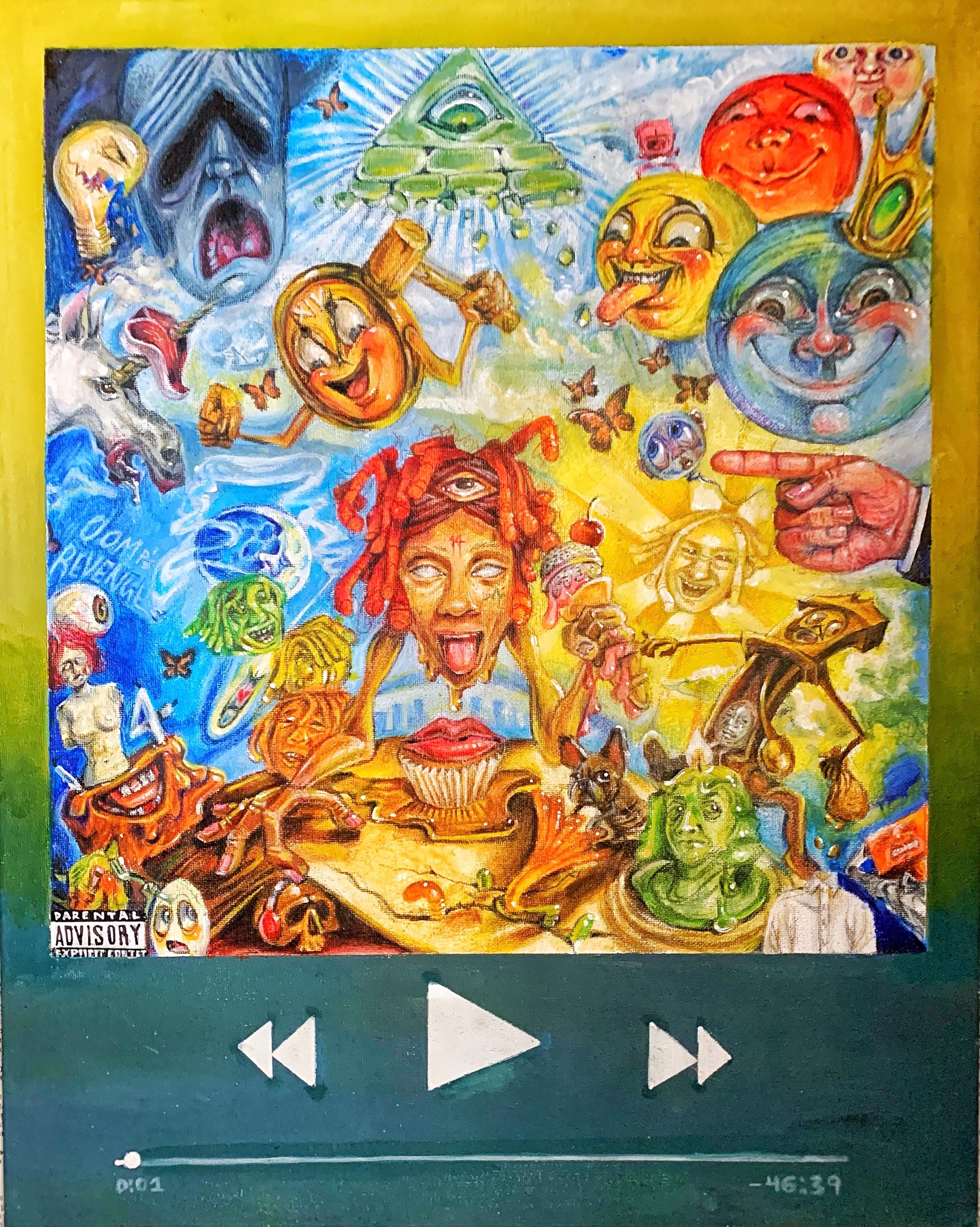 Album Cover Custom Commission / Custom Character Commission / Character ...