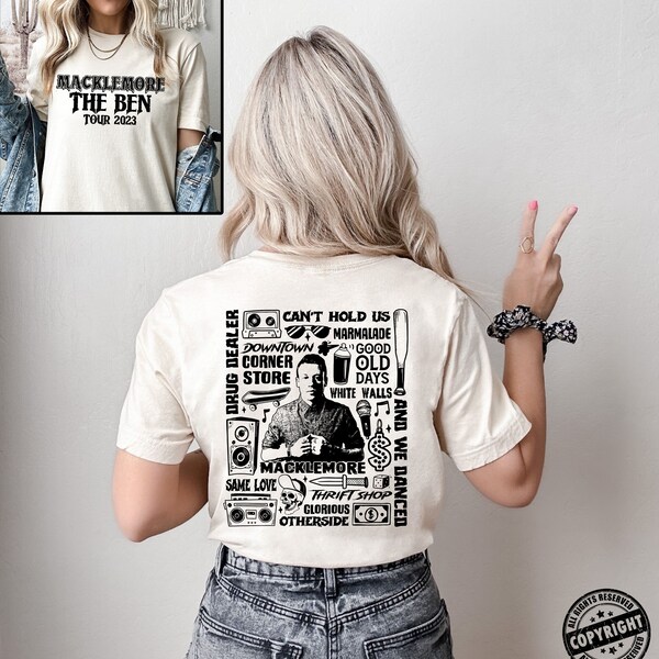 Macklemore Shirt - Etsy