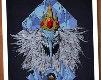 Ice King Fan Art - Etsy