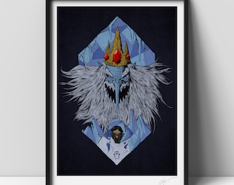 Ice King Poster Art - Etsy