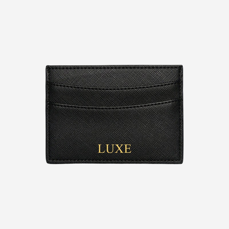 Black Card Holder - Etsy