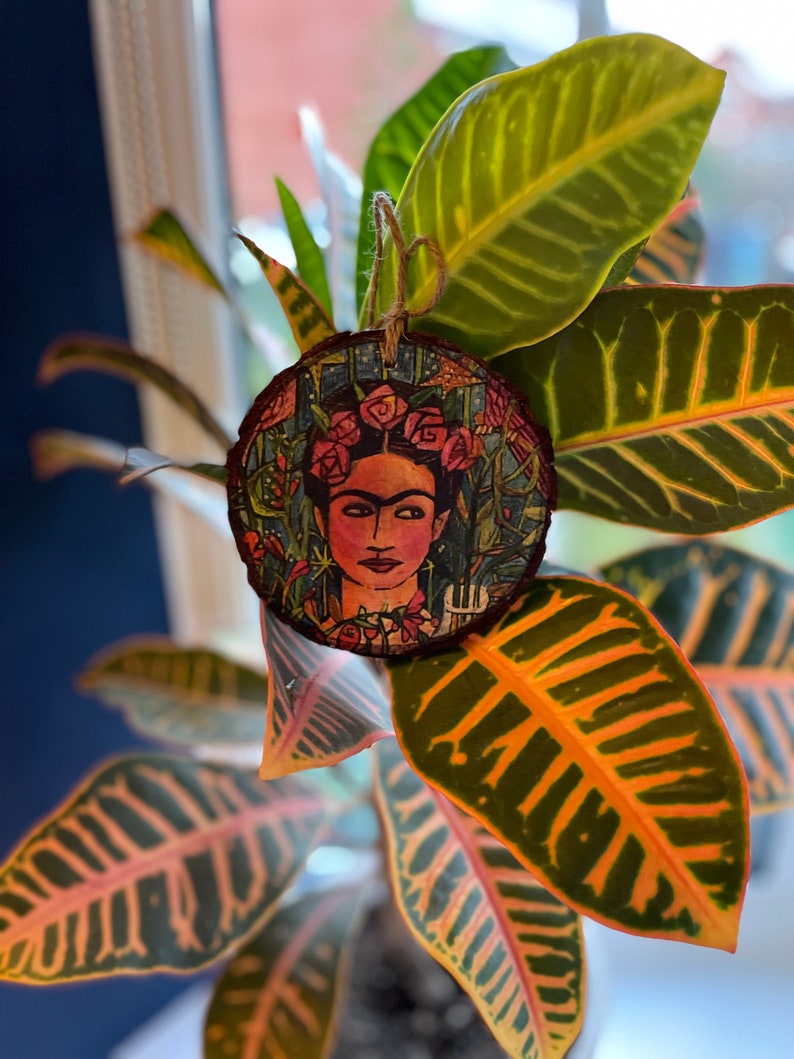 Frida Kahlo Wooden Decoration - Etsy