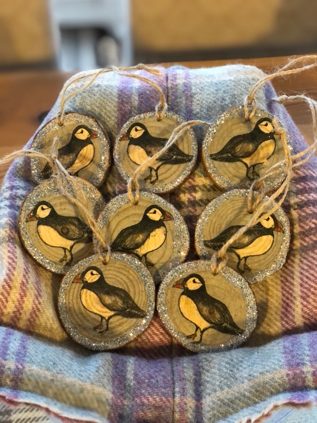 Puffin Tree Decorations Thank You Teacher Gift - Etsy