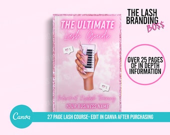 Lash Extension Book - Etsy