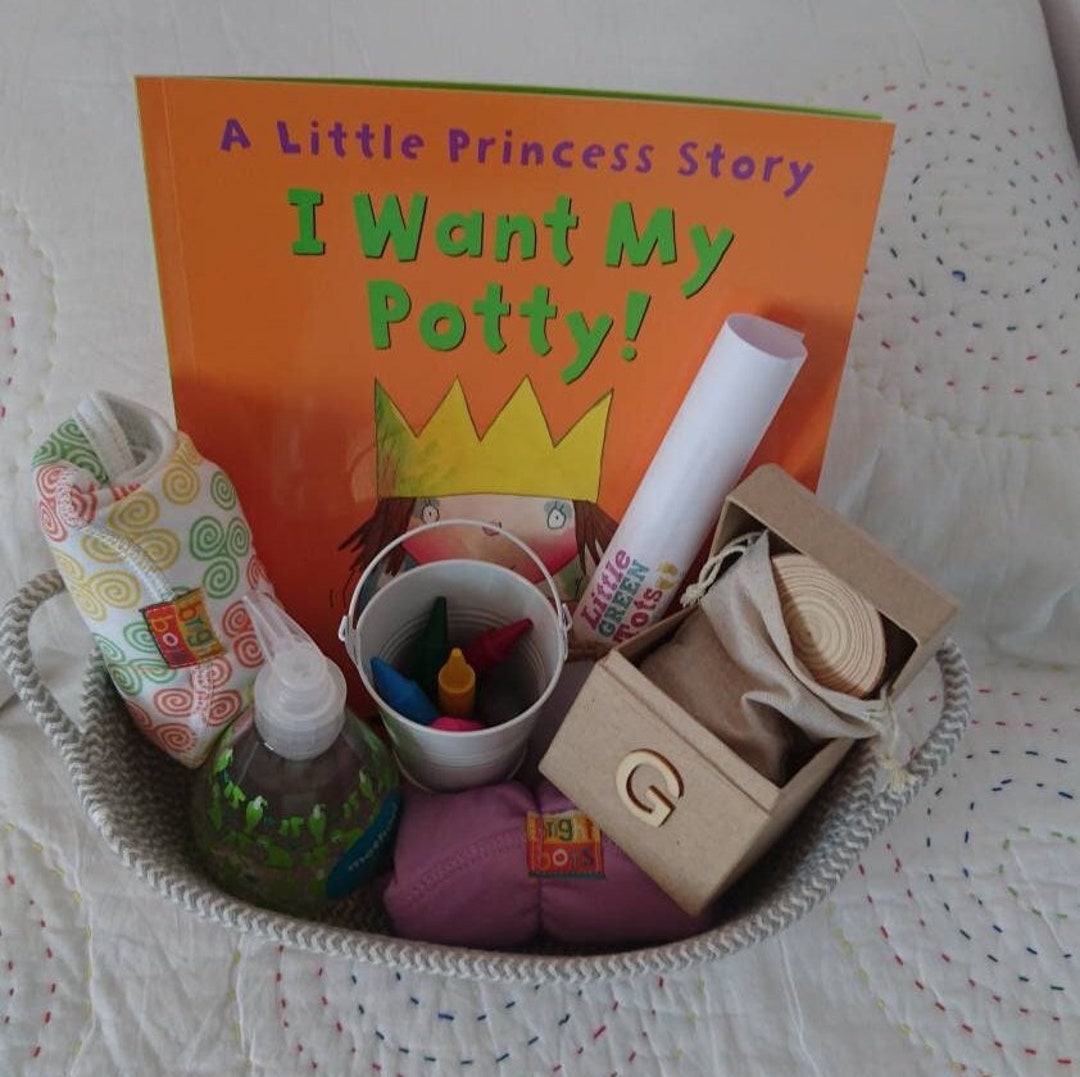 No More Nappies! Potty Training Gift Basket. Washable Training Pants ...