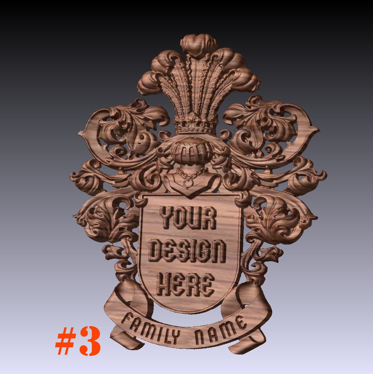 Original Garcia Family Crest