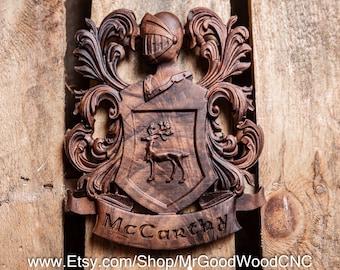 Glover Family Crest | Personalized Coat of Arms | Family Heirloom ...