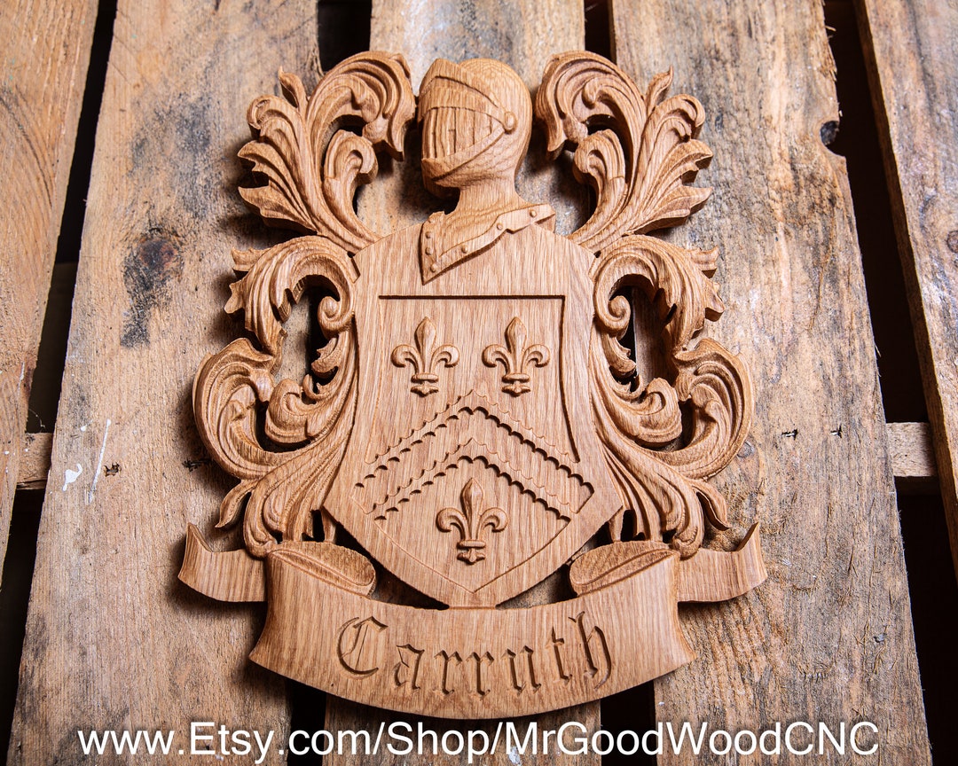 Carruth Family Crest | Personalized Coat of Arms | Family Heirloom ...