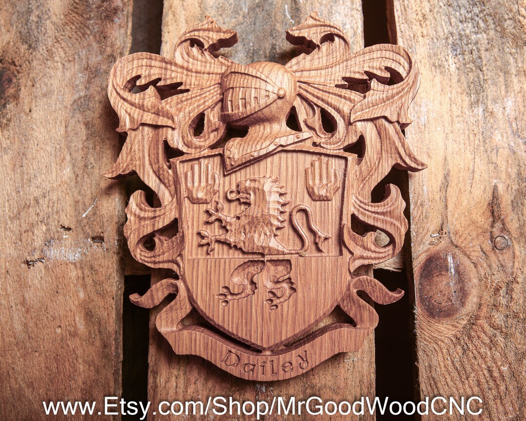 Dailey Family Crest | Personalized Coat of Arms | Family Heirloom ...