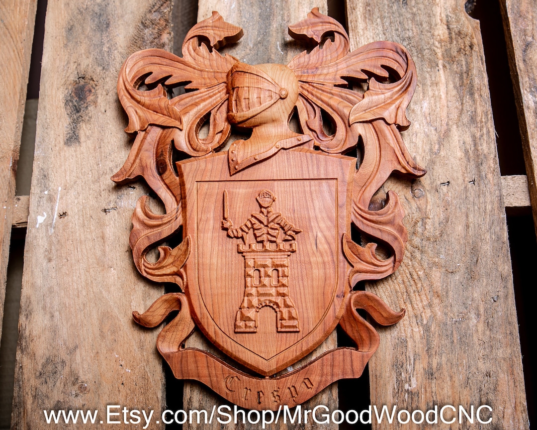 Crespo Family Crest | Personalized Coat of Arms | Family Heirloom ...