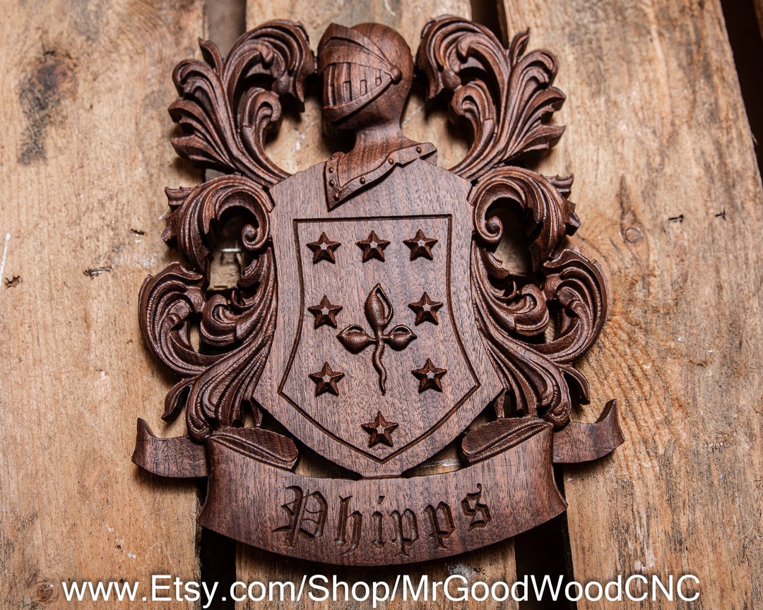 Phipps Family Crest | Personalized Coat of Arms | Family Heirloom ...