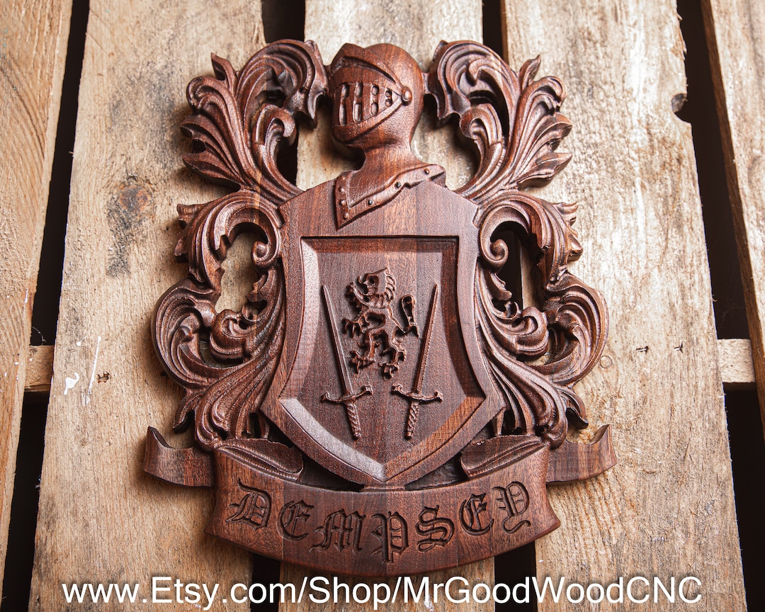Dempsey Family Crest | Personalized Coat of Arms | Family Heirloom ...
