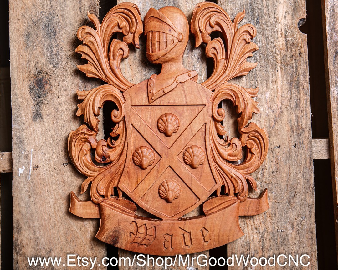 Wade Family Crest | Personalized Coat of Arms | Family Heirloom | Best ...