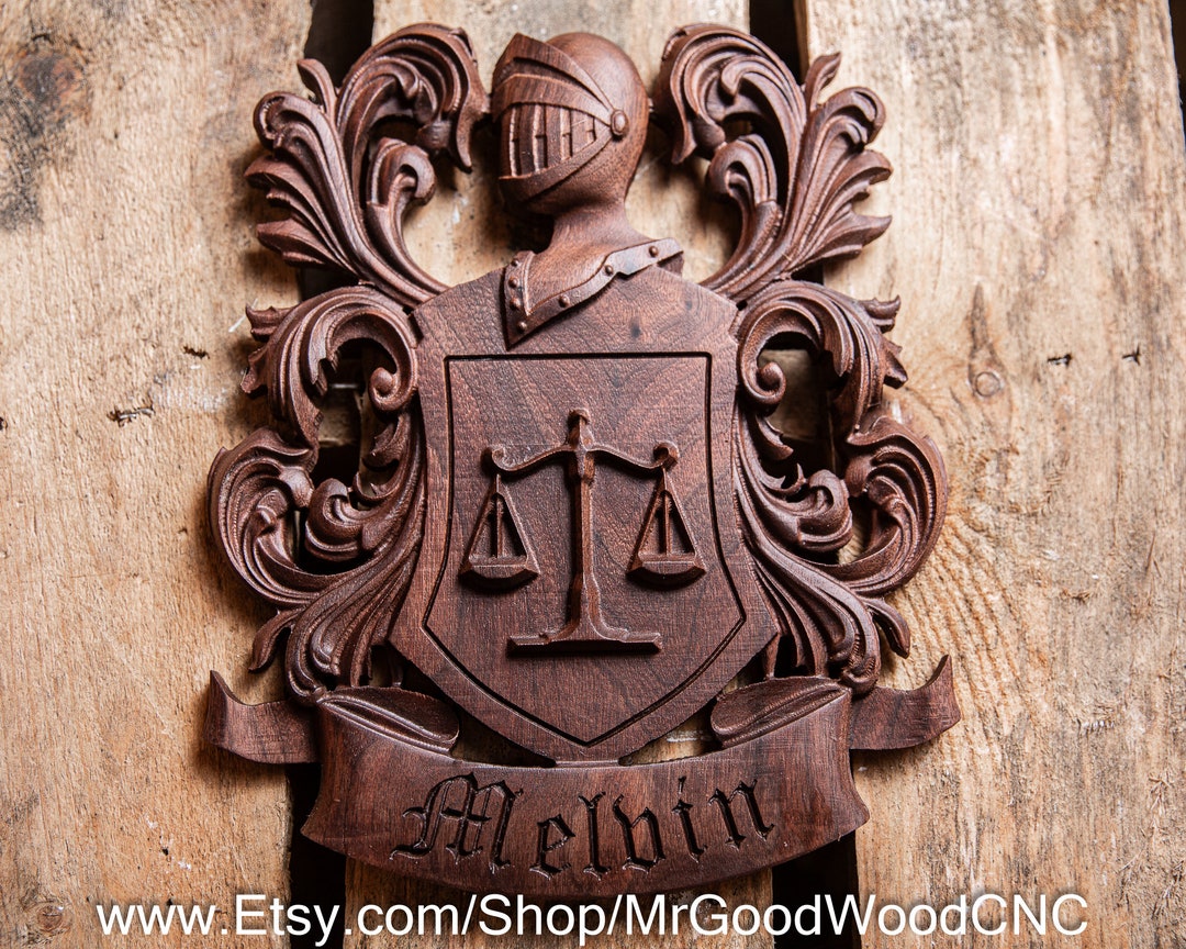 Melvin Family Crest | Personalized Coat of Arms | Family Heirloom ...