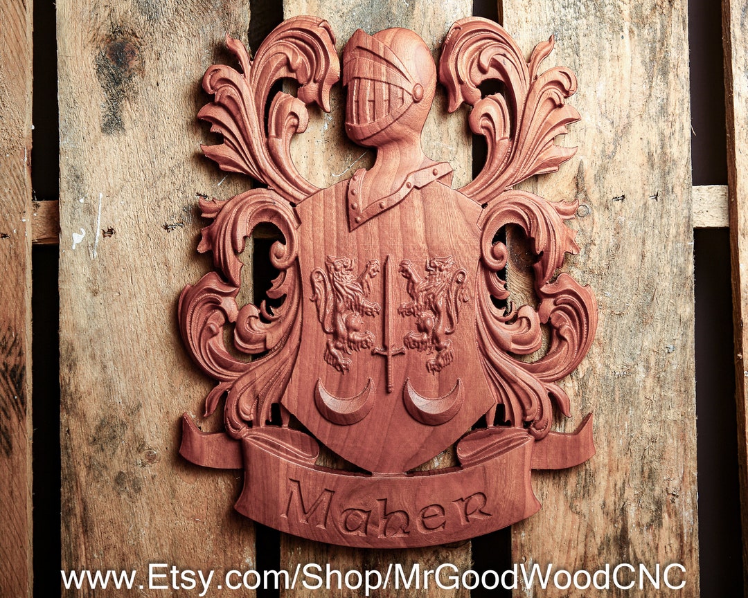 Maher Family Crest | Personalized Coat of Arms | Family Heirloom | Best ...