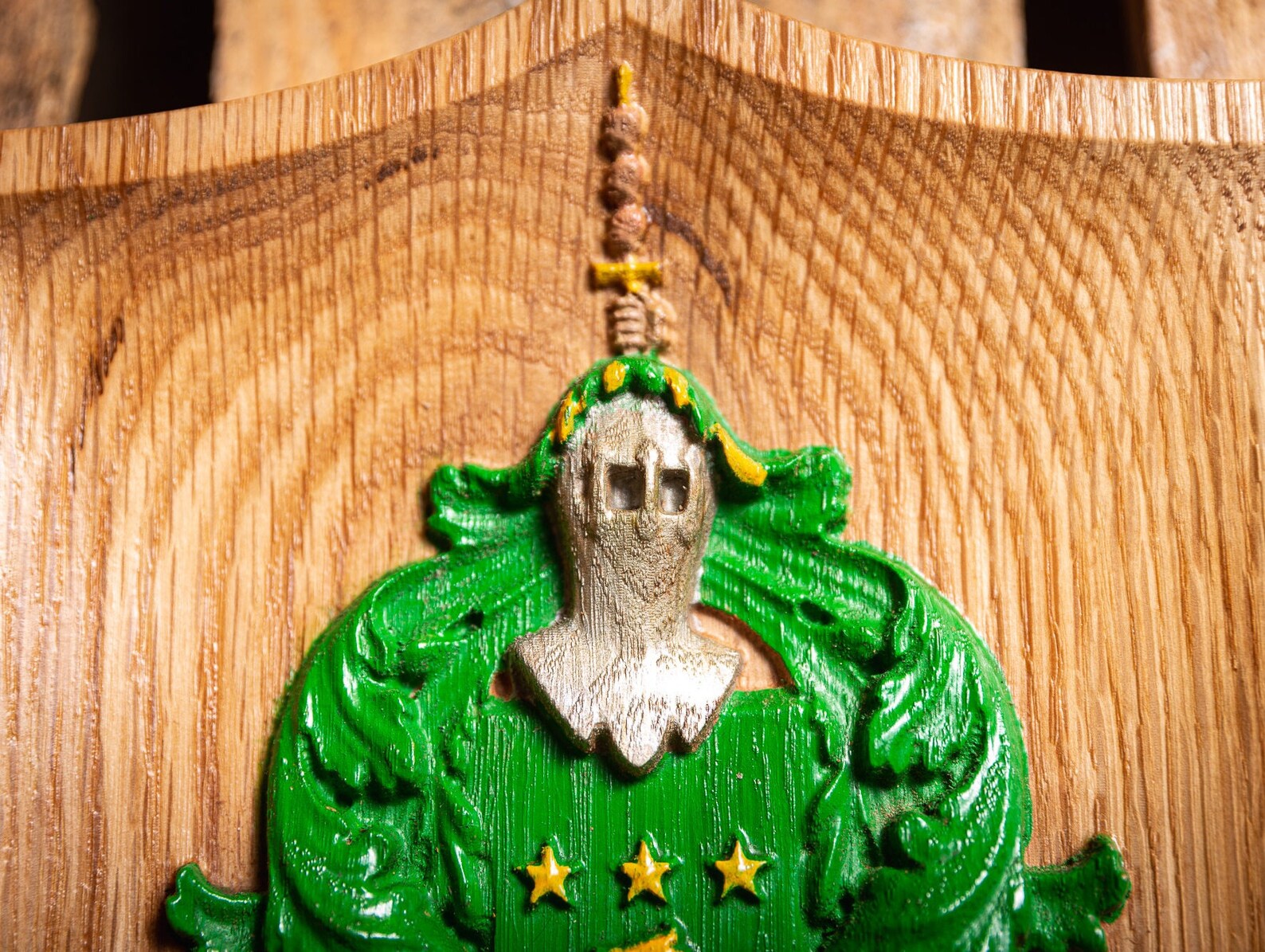 Oak Family Crest Plaque Coat of Arms Heraldry Custom - Etsy