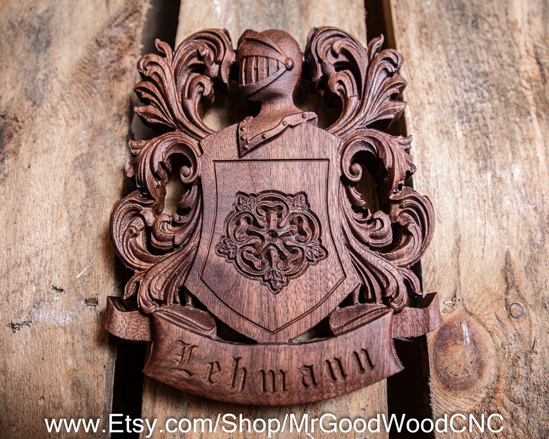 Lehman Family Crest | Personalized Coat of Arms | Family Heirloom ...