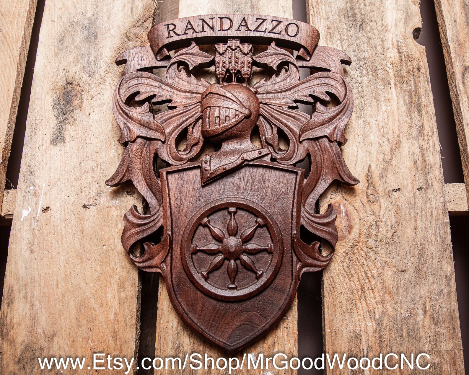 Randazzo Family Crest | Coat of Arms | Personalized Wedding Gift ...
