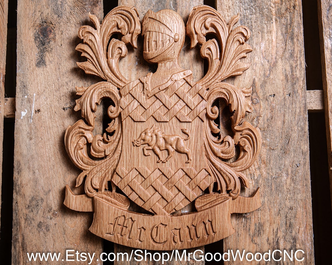 Mccann Family Crest | Personalized Coat of Arms | Family Heirloom ...